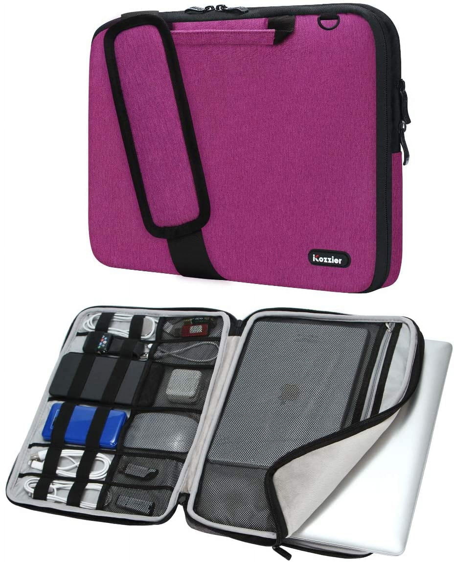 Wellsay 15-15.6 Inch Handle Laptop Briefcase Shoulder Bag Electronic Accessories Organizer ...