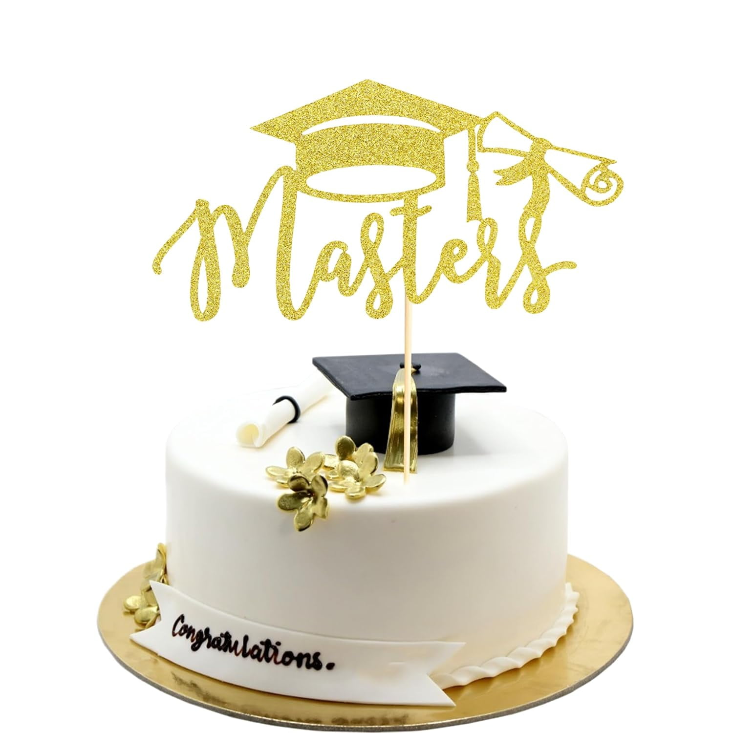 Wellsay 1Pc Masters Cake Tor, 2025 Graduation Cake Tor, Congrats Grad ...
