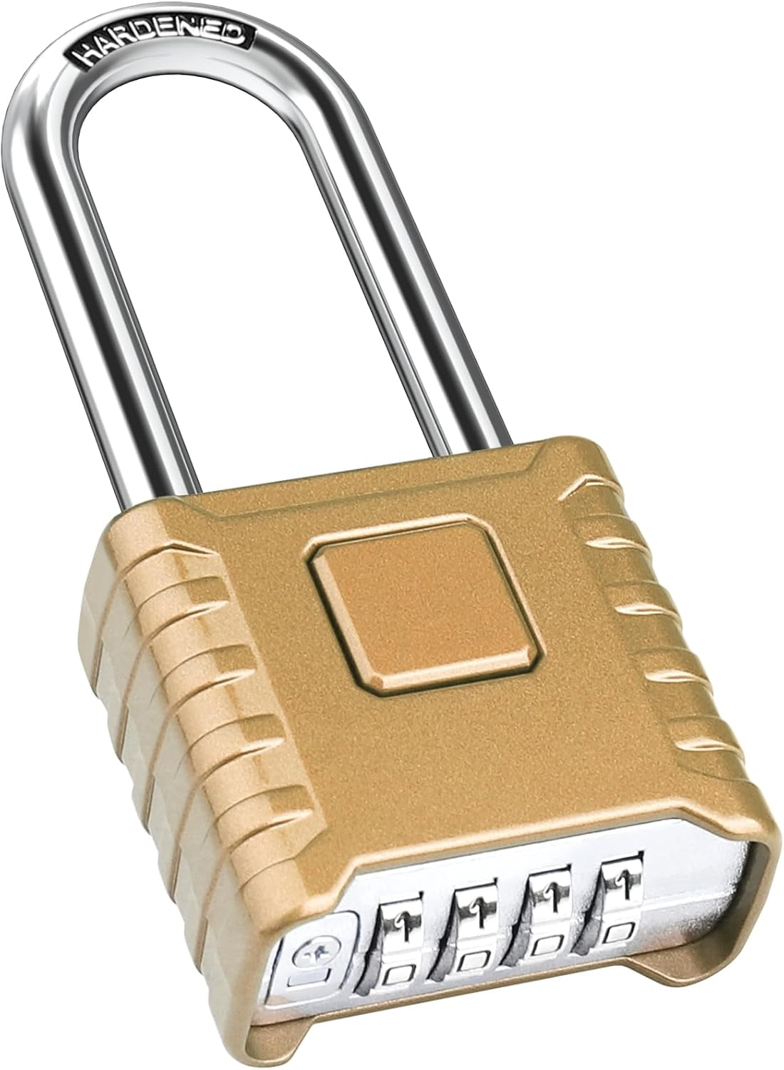 Wellsay 2.3in Long Combination Padlock, Large Heavy Duty Outdoor ...