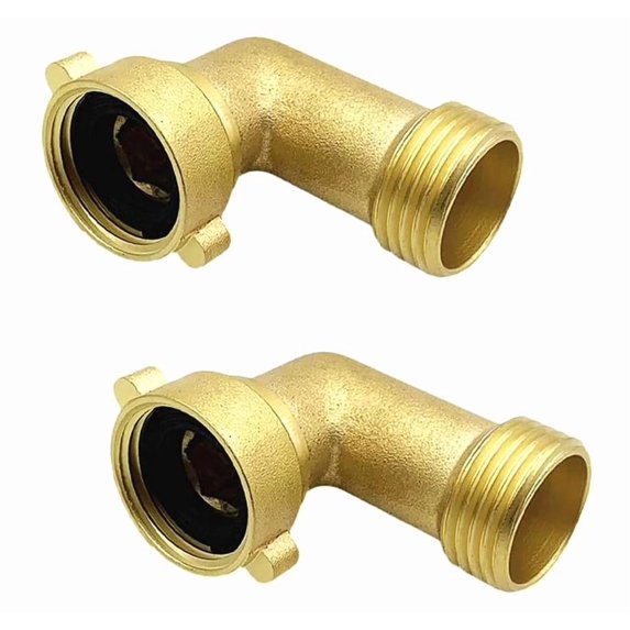 Wellsay 2 Pack Elbow Connector Adapter Fitting with 2 Pressure Washers ...
