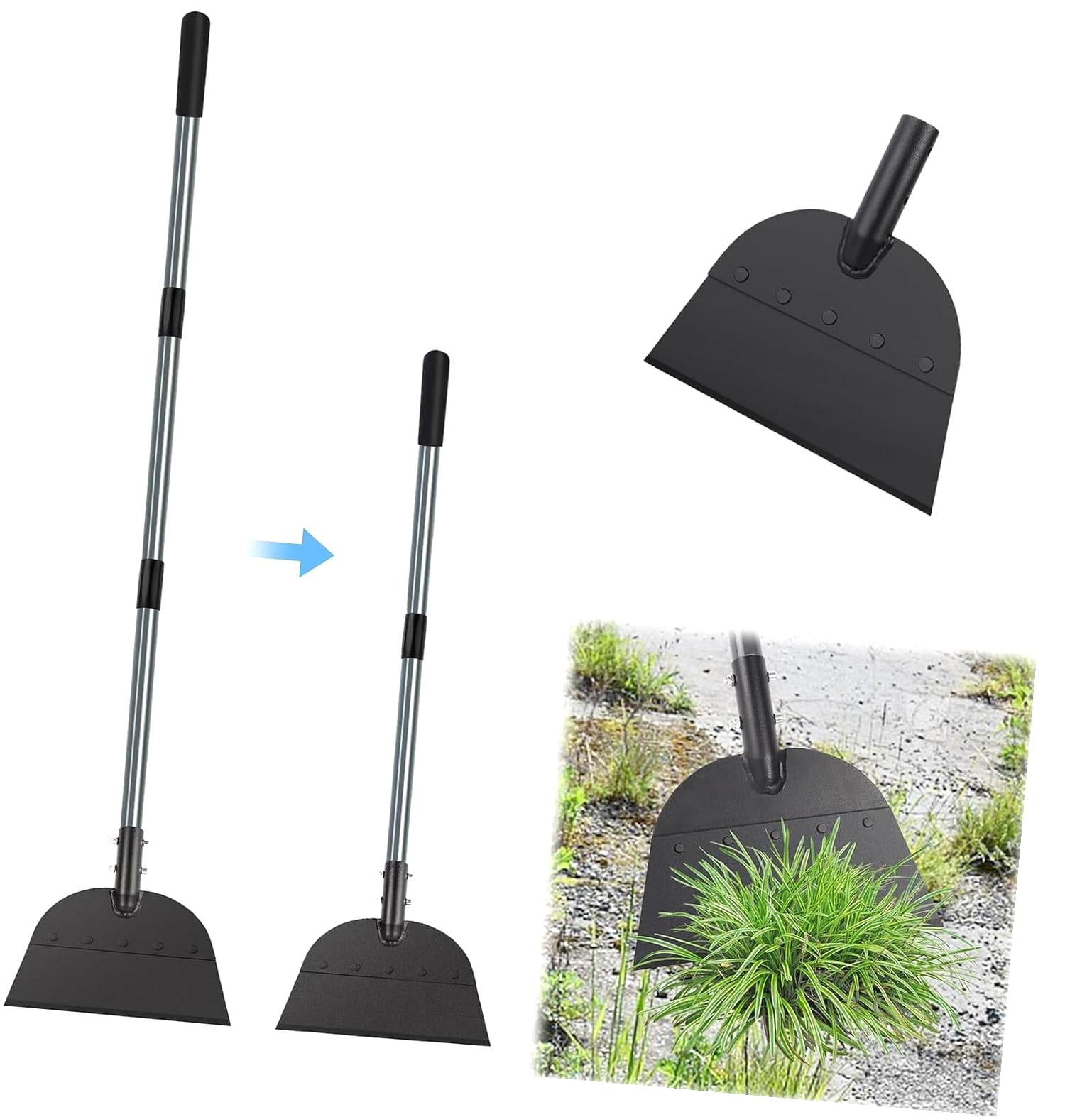 Wellsay 2 Pcs Garden Flat Shovel, Garden Cleaning Shovels with ...