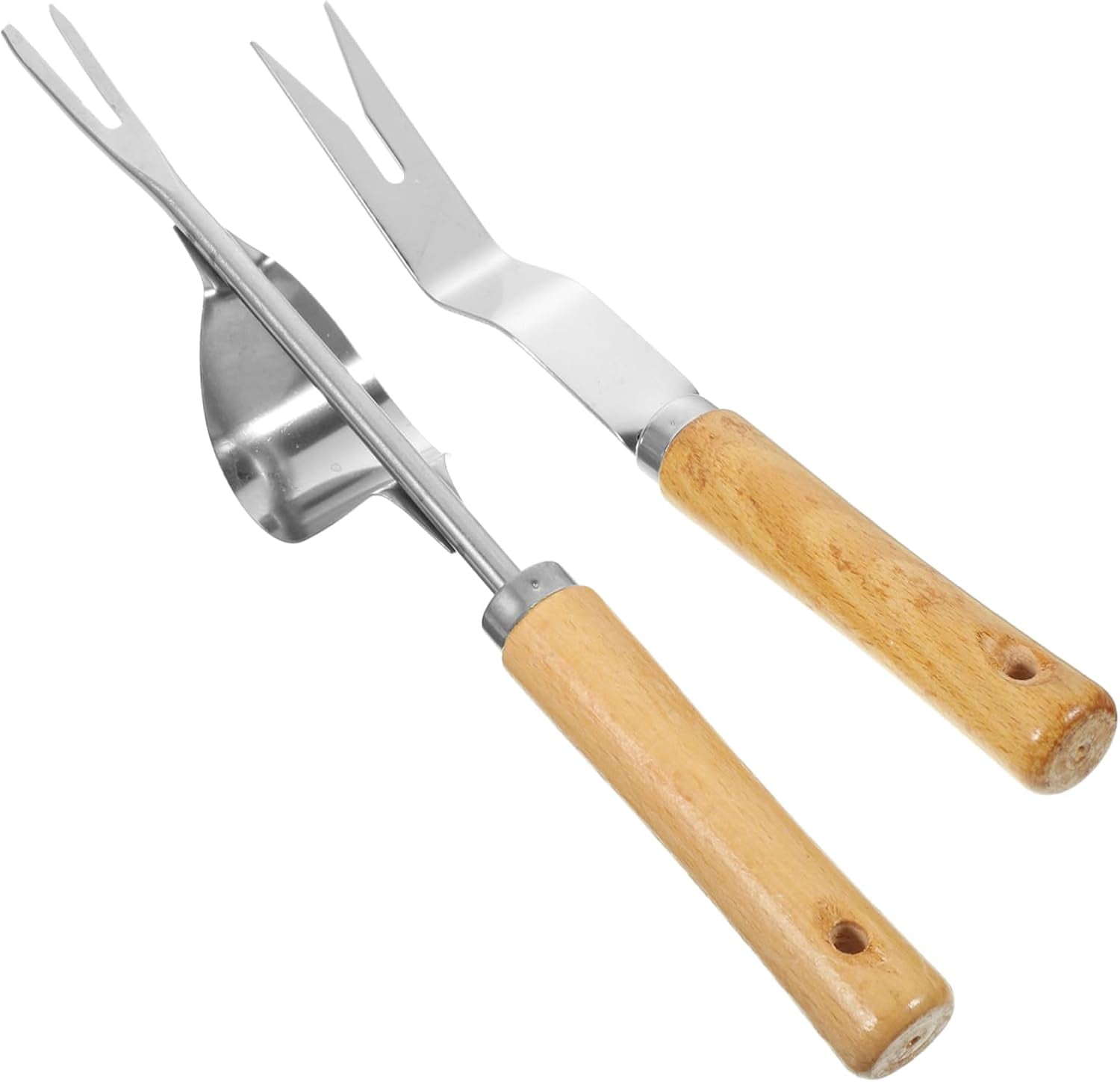 Wellsay 2-Piece Manual Weeding Tool Root Removing Root Remover Garden ...