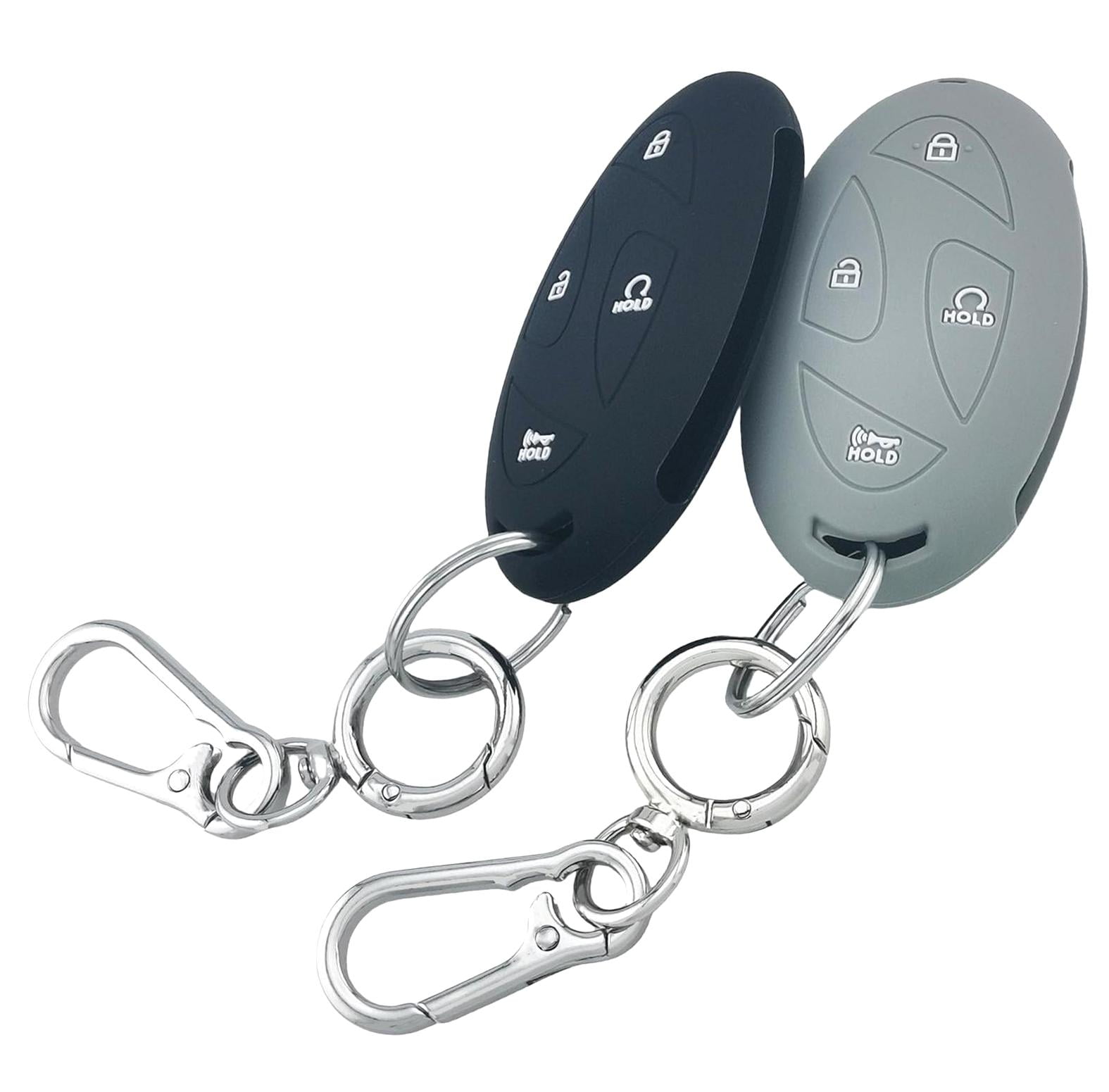 Wellsay 2-Piece Silicone Smart Remote Key Fob Protector for 2023-2024 ...