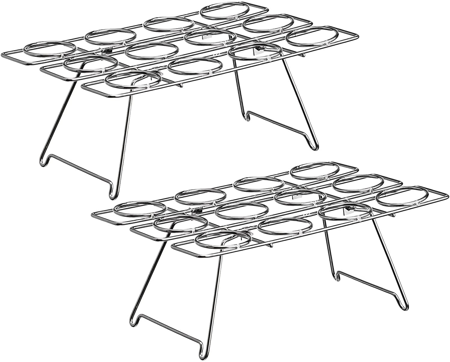 Wellsay 2 Pieces Ice Cream Cone Ba Racks Cupcake Display Racks Cupcake ...
