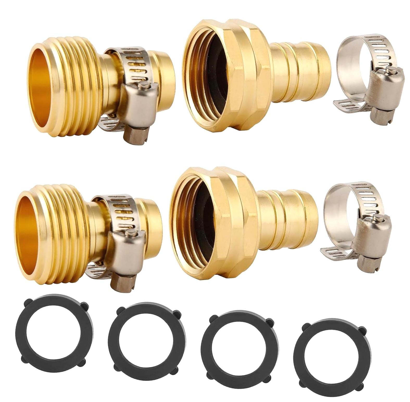 Wellsay 2 Set Repair Connector Kit with Clamps, with 5/8" Fitting,5/8 ...