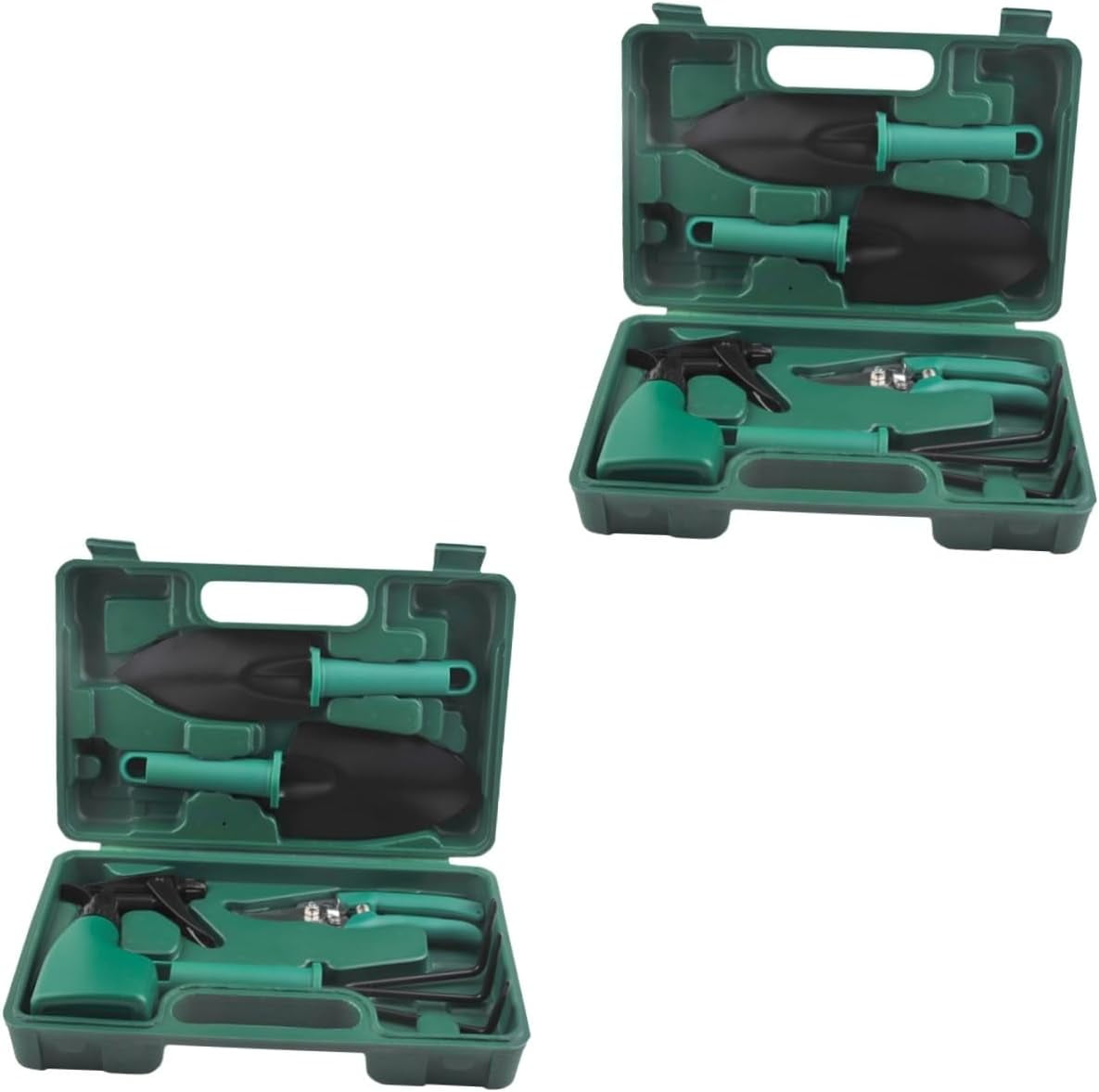 Wellsay 2 Sets Stainless Steel Garden Tool Set Complete Kit Gardening ...