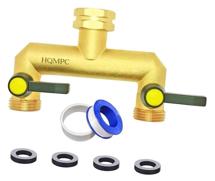 Wellsay 2 Way Hose Splitter Spigot Splitter 2 Way Hose Splitter 2 Way ...