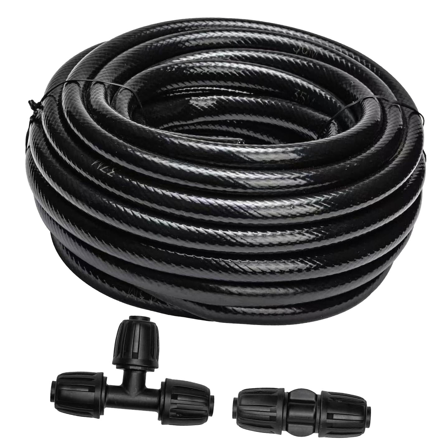 Wellsay 20 FT 1/2 inch Drip Irrigation Tubing Main Line Hose for Garden ...