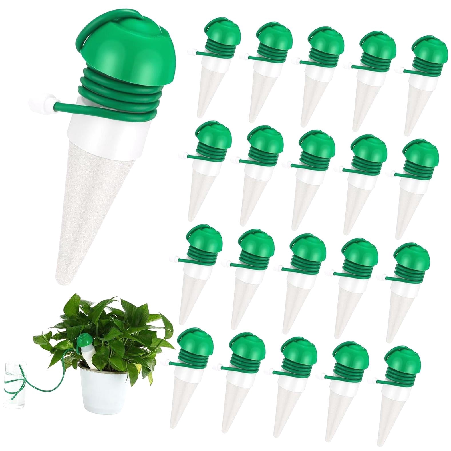Wellsay 20 Pack XL Classic Plant Watering Stakes Self Watering Planter ...