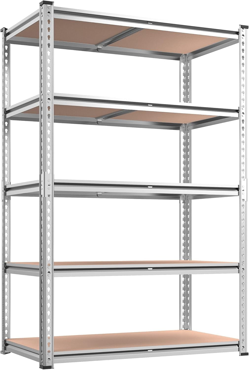 Wellsay 2020LBS Garage Shelving Heavy Duty 5-Tier Storage Shelves ...