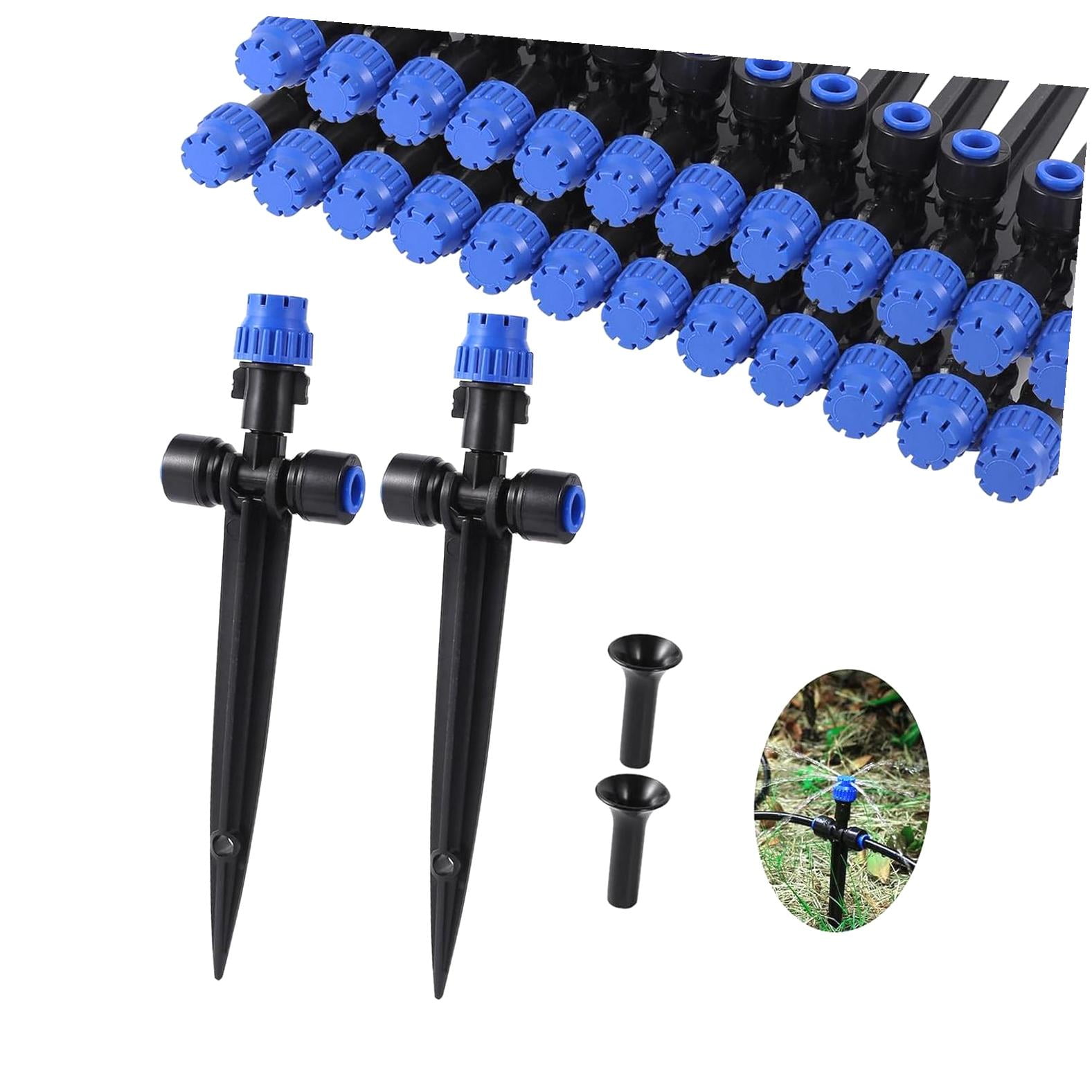 Wellsay 230FT Drip Irrigation System,Quick Connector Garden Watering ...