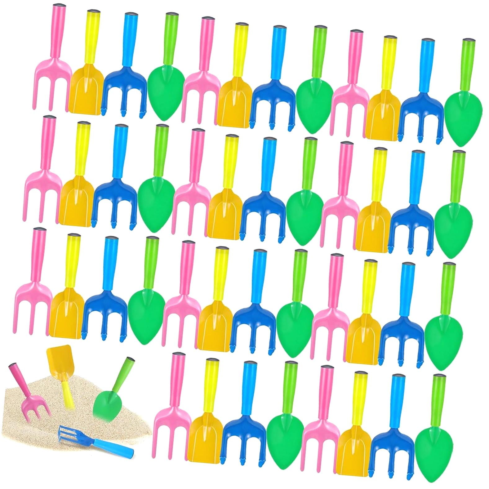 Wellsay 24 Piece Gardening Kit Metal Outdoor Sandbox Digging Play Set ...
