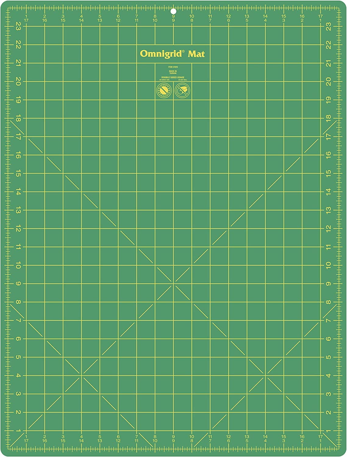 Wellsay 24WG Gridded Mat, 18 x 24-Inch,green - Walmart.com