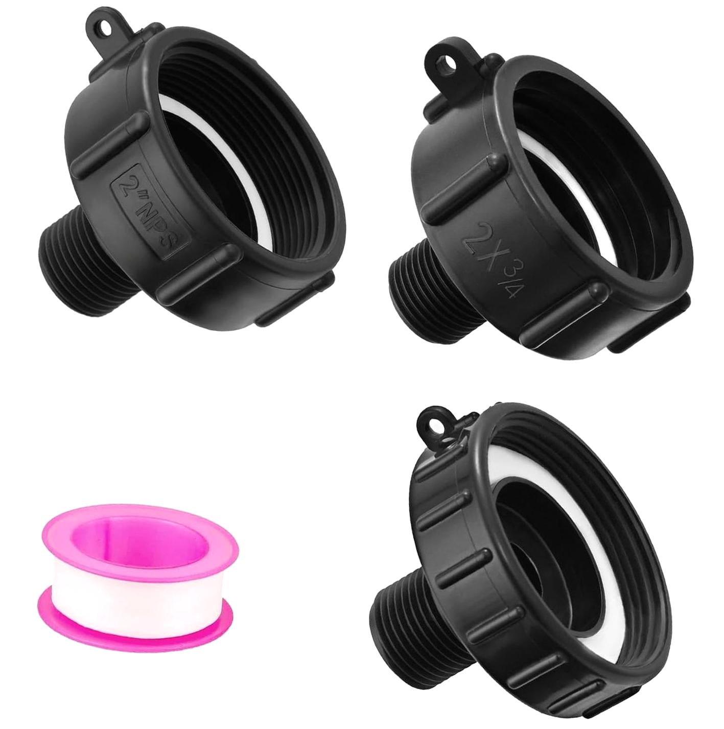 Wellsay 275 330 IBC Tote Connector, IBC Tote to Connector, 3 Size IBC ...