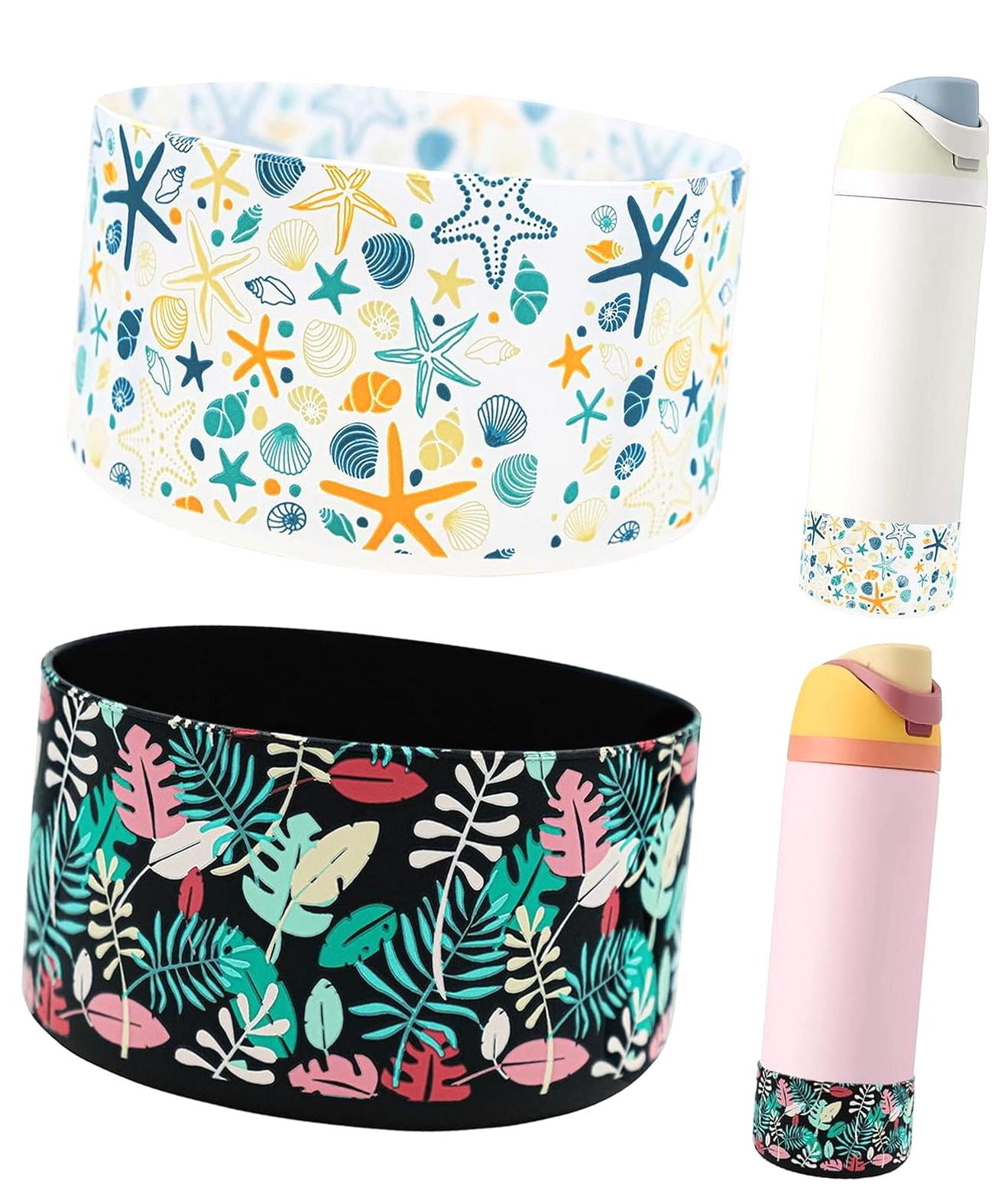 Wellsay 2PCS Silicone Protective Cover for Owala Flask Water Bottle ...