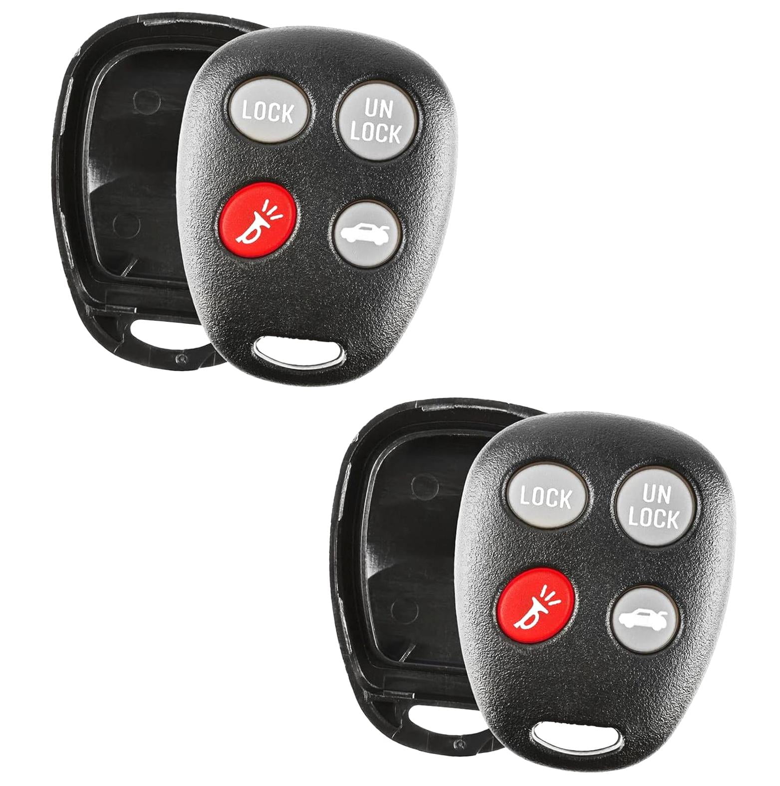 Wellsay 2X Remote Key Fob Shell 4-Button Case with Saturn L-Series (LHJ009, 22692190) - Walmart.com