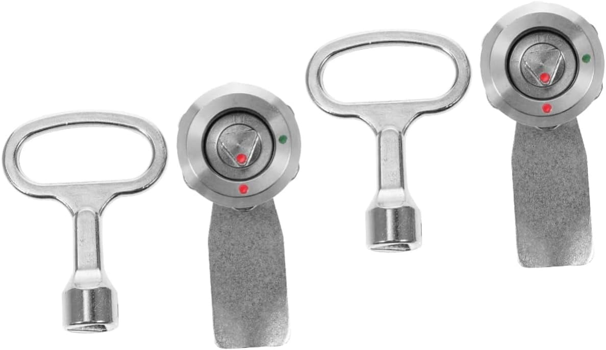 Wellsay 2pcs Cam Lock Ring Bolt Door Combination Lock for Locker Drawer ...