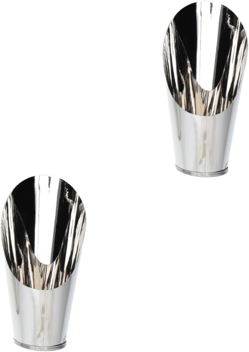 Wellsay 2pcs Stainless Steel Bucket Shovel Pots Planting Trowel Bonsai ...