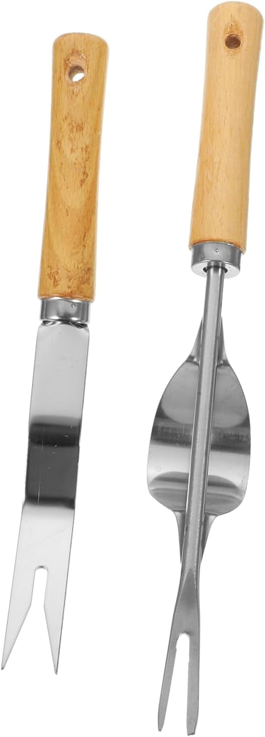 Wellsay 2pcs Stainless Steel Weeder Puller Manual Weeder Hand Tool for ...