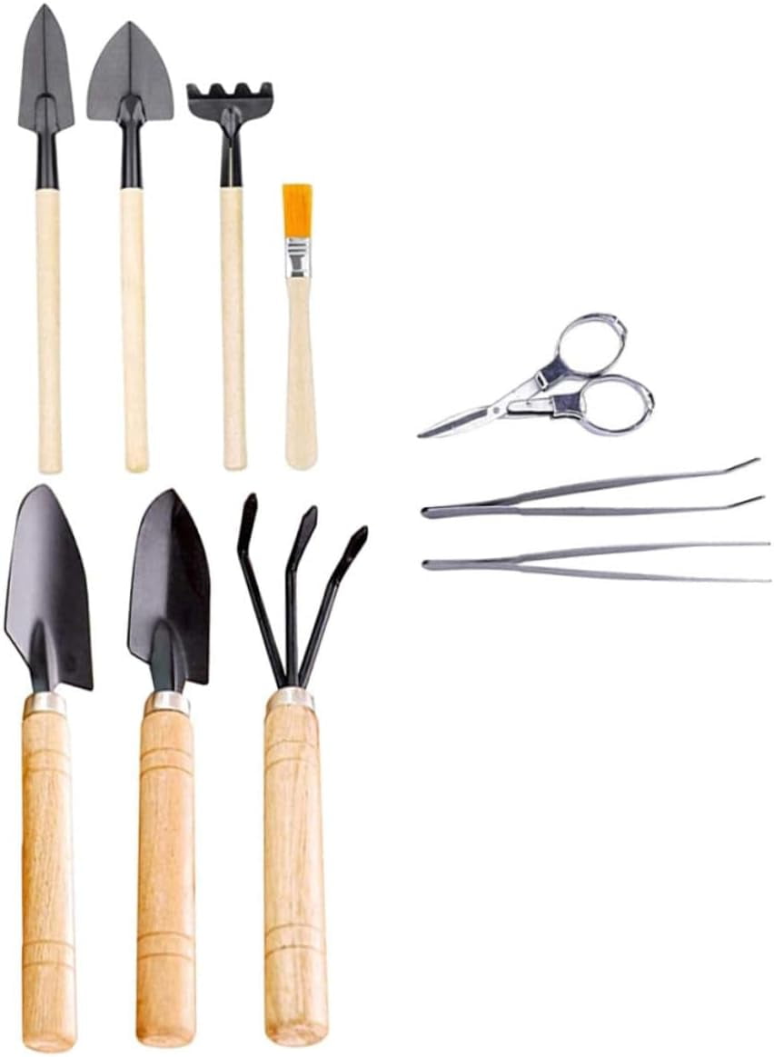 Wellsay 2sets Garden Tool for Succulent Planting Bonsai Garden Tool Set ...