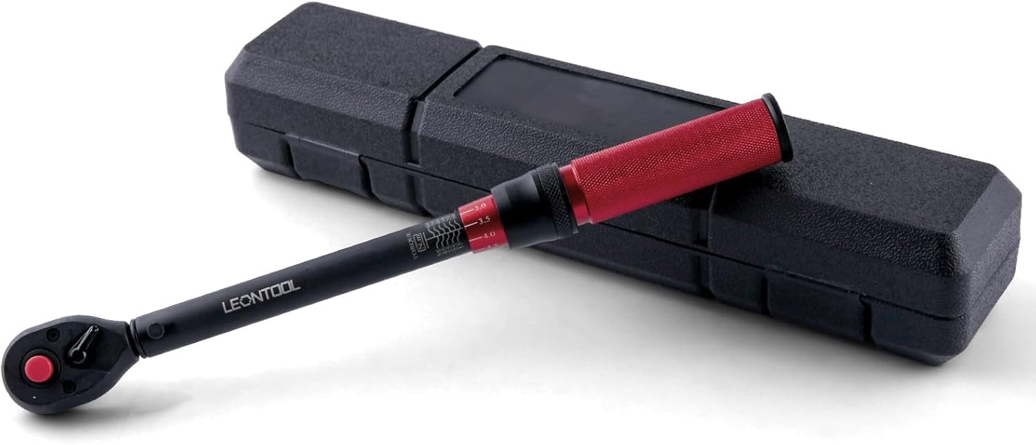 Wellsay 3/8-Inch Drive Click Torque Wrench 10-60 Nm Dual-Direction ...