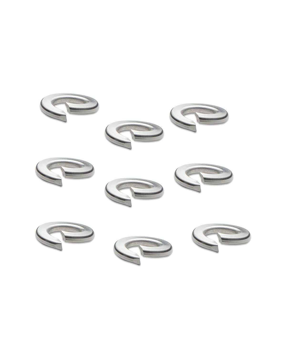 Wellsay 3/8" Spring Lock Washers - 304 Stainless Steel - Pack of 100 ...