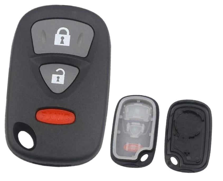 Wellsay 3 Button Keyless Entry Remote Key Case with XL-7 -4 SX4 Grand ...