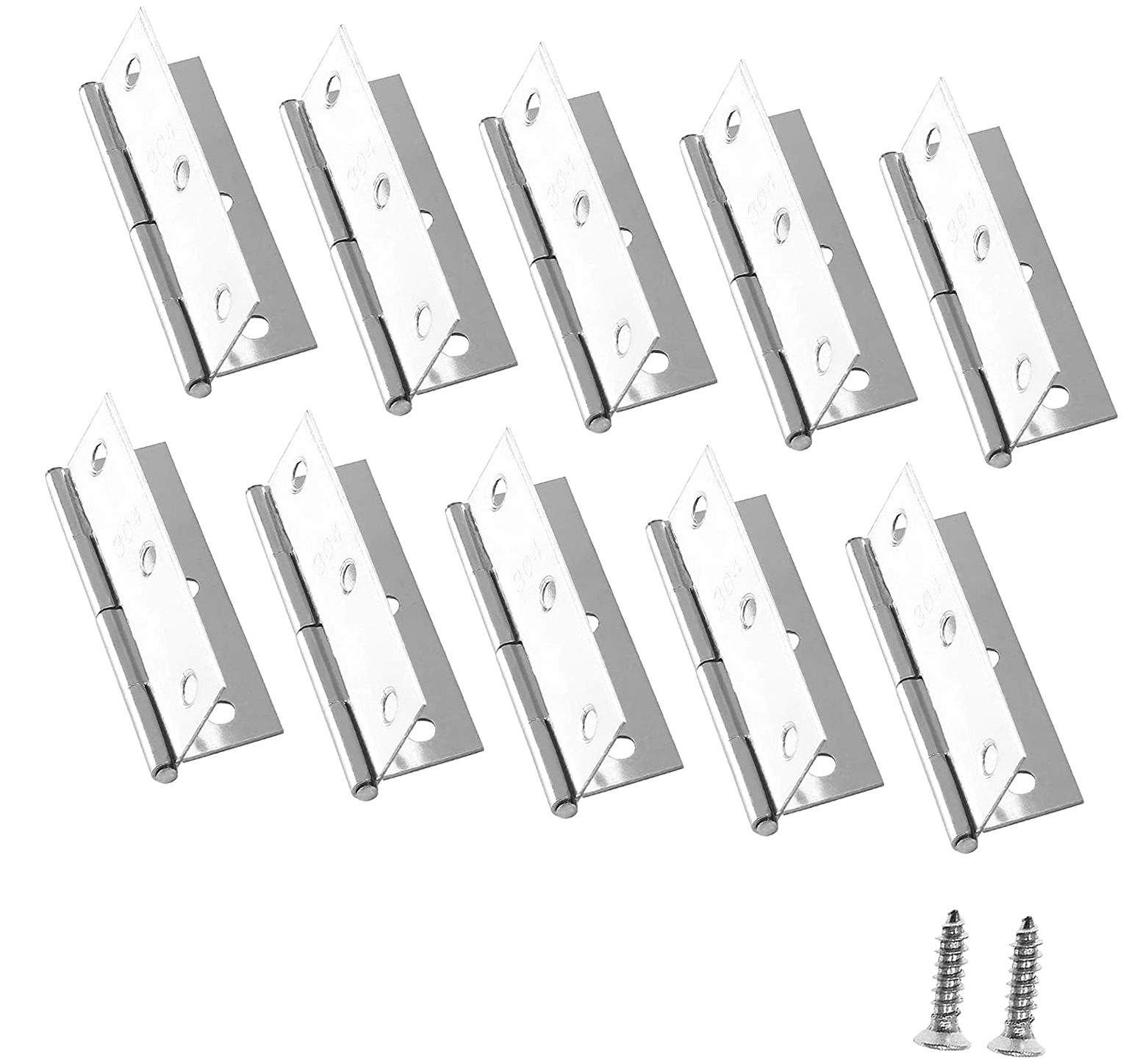 Wellsay 3 Inch Butt Hinge, Steel Folding Butt Hinges, Cabinet Hinges ...