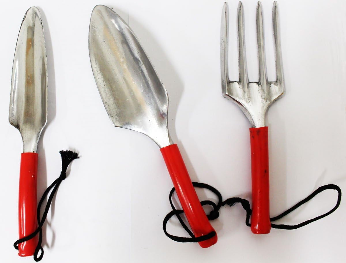 Wellsay 3 Piece Deluxe Gardening Hand Tool Set | Hand , Trowel ...