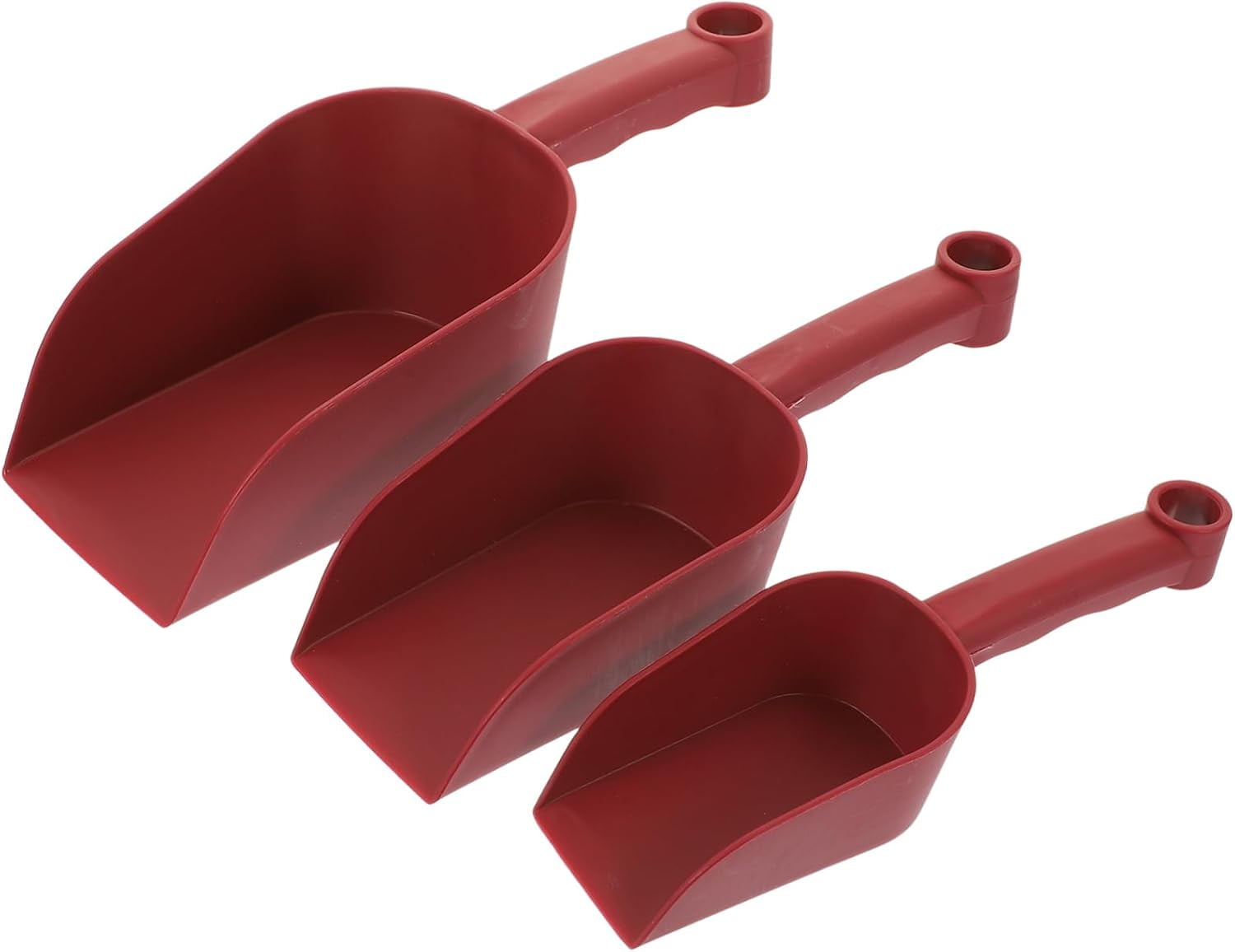 Wellsay 3-Piece Garden Cultivation Scoop Shovel Set for Planting ...