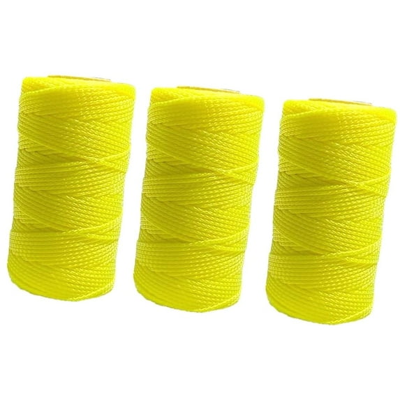 Wellsay 3 Rolls Line String Line #18 Braided Nylon String, Nylon ...