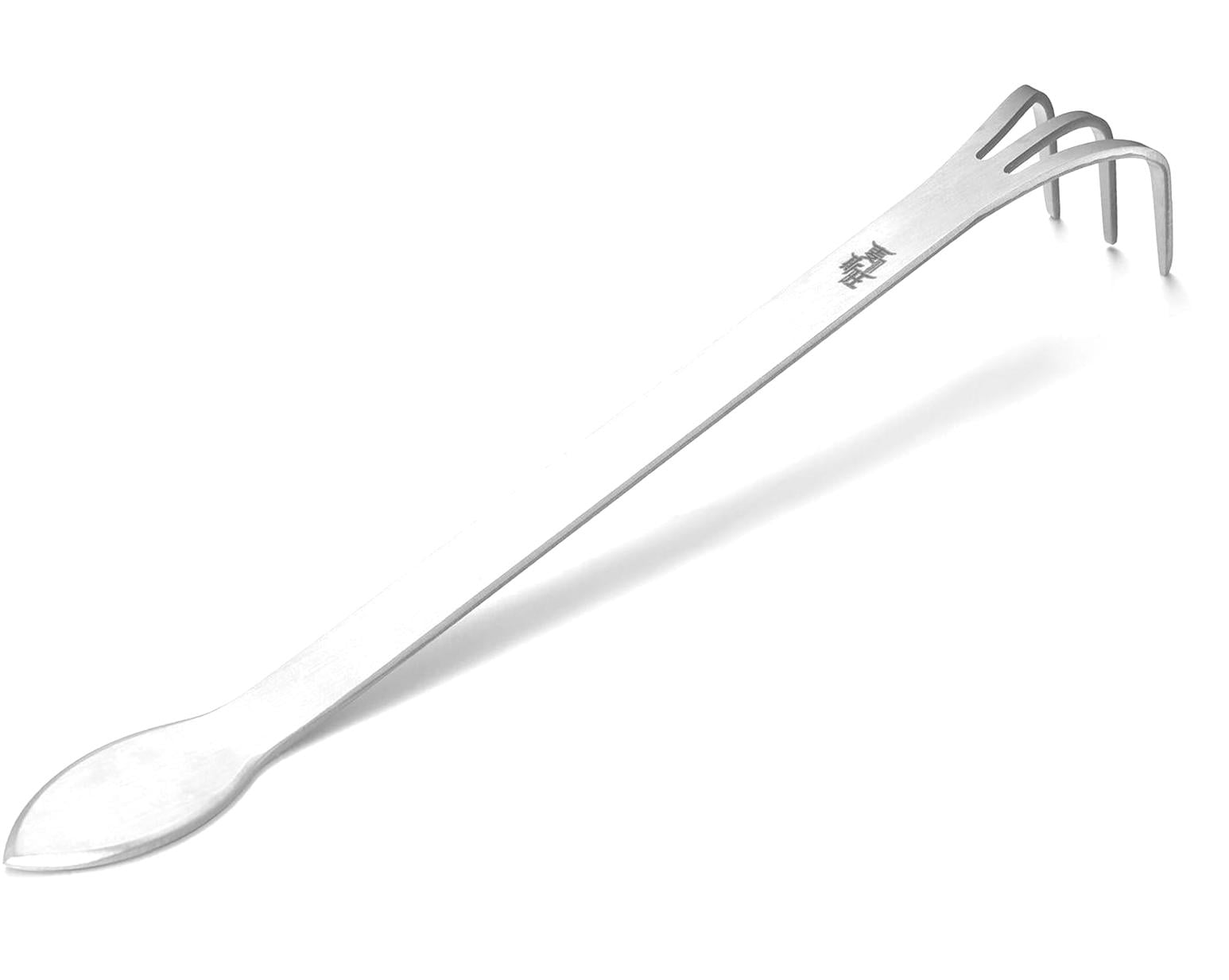 Wellsay 304 Stainless Steel Gardening Root Rake,8.2 inch Prong Bonsai ...