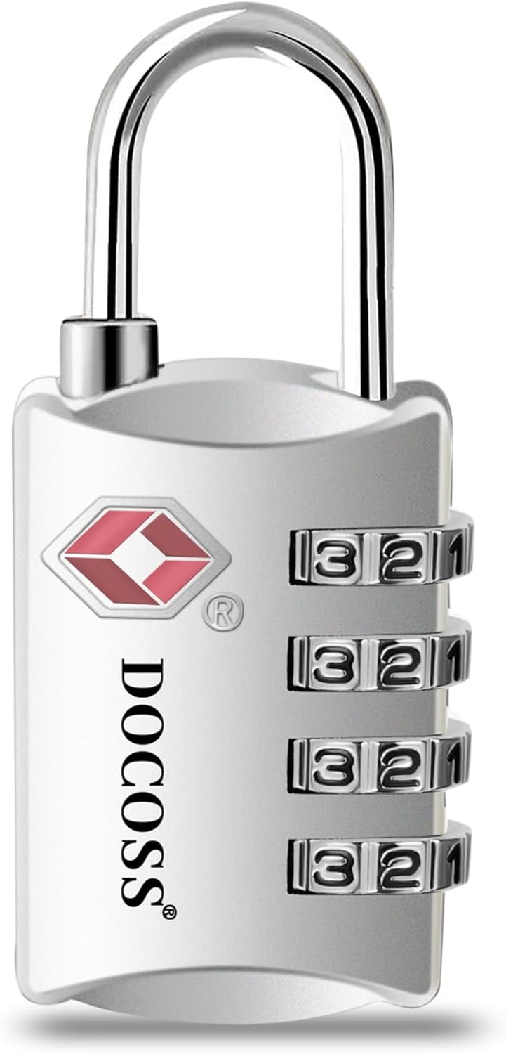 Wellsay -309-TSA Apved Lock 4 Digit For USA International Number Locks ...