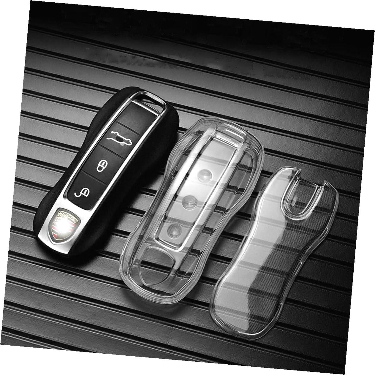 Wellsay 360-Degree Protective TPU Car Key Case for Key Fob Covers, with ...