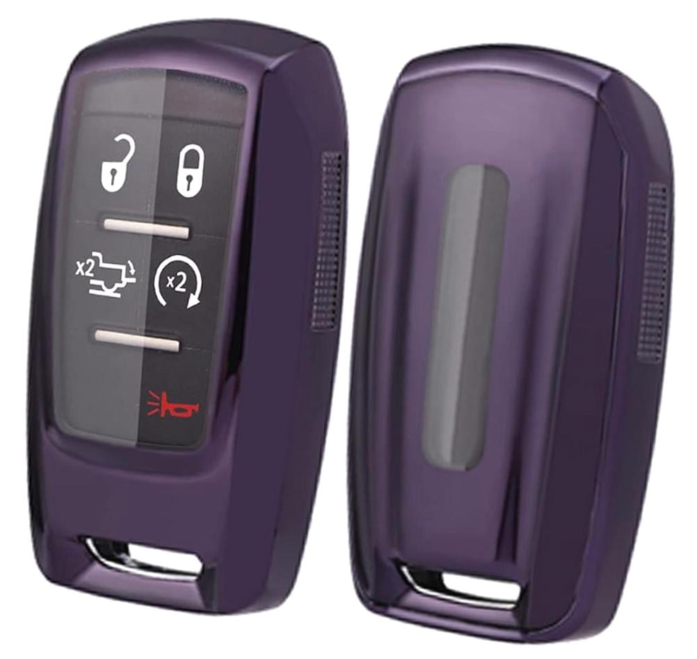 Wellsay 360 Degree TPU Protector Key Fob Cover Case with 2021 2020 2019 ...