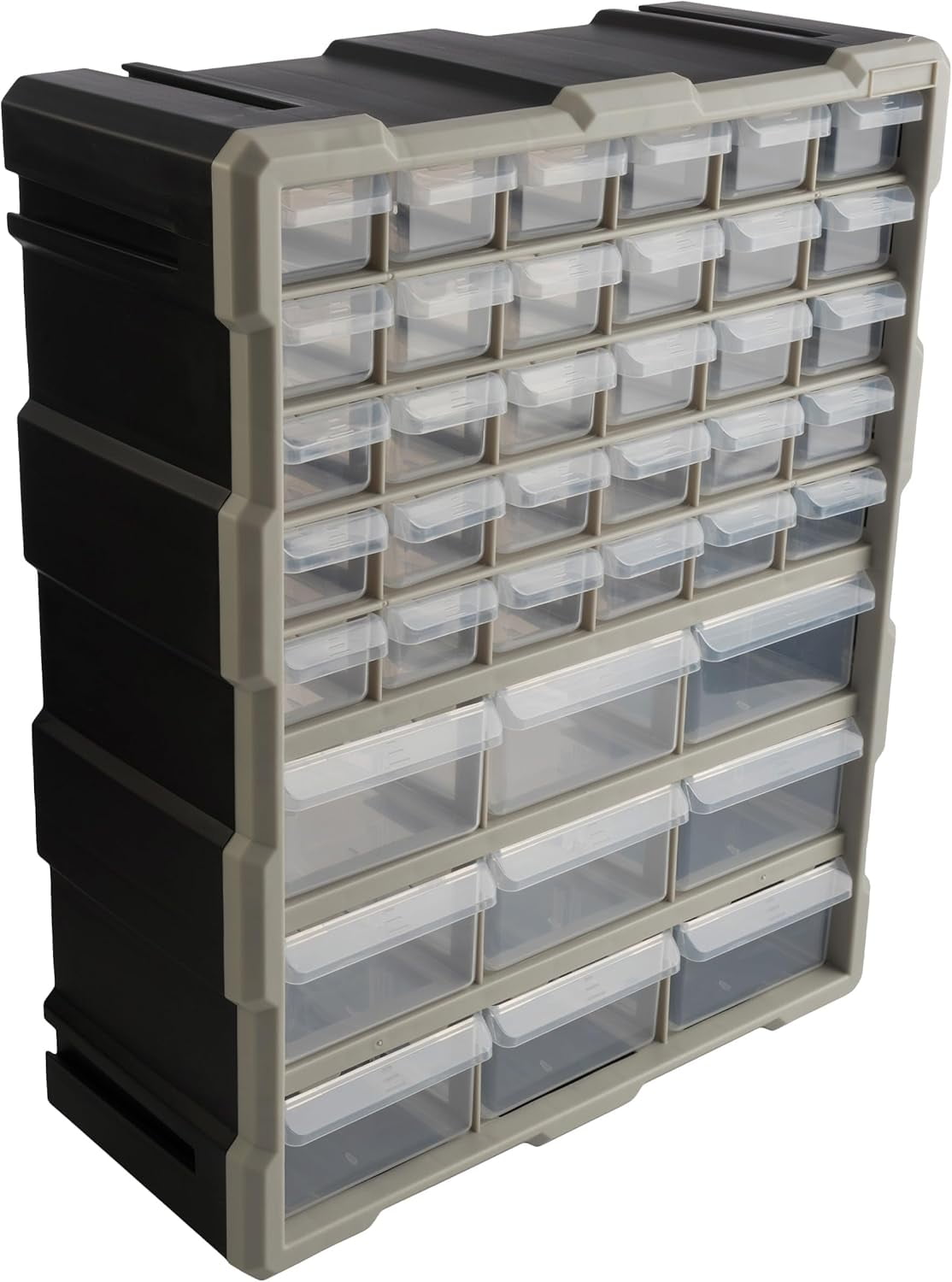 Wellsay 39-Drawer Plastic Small Parts Organizer - Desktop or Wall ...