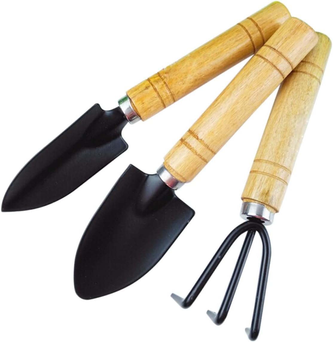 Wellsay 3pcs Camping Shovel Hand Spade Outdoor Tools Garden Rake ...