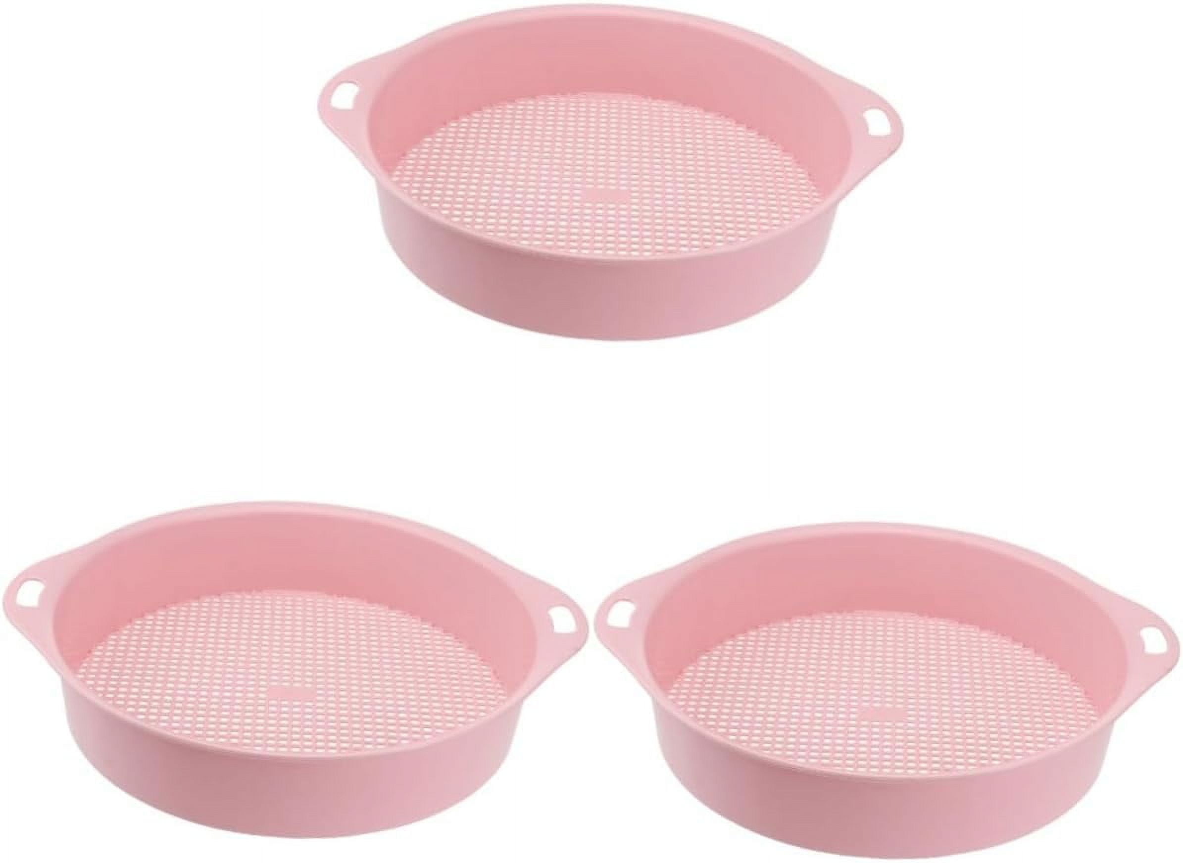 Wellsay 3pcs Garden Accessories Riddle Soil Sifter Plastic Mesh Si ...