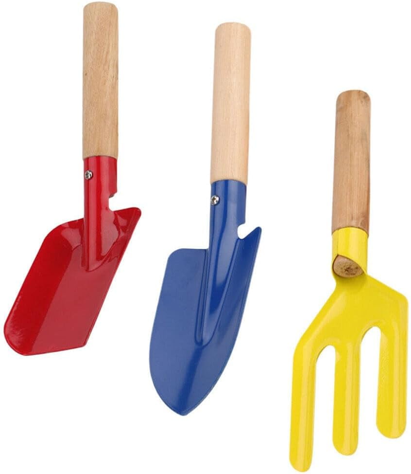 Wellsay 3pcs Hand Tools Garden Trowel Flower Planting Trowels Gardening ...