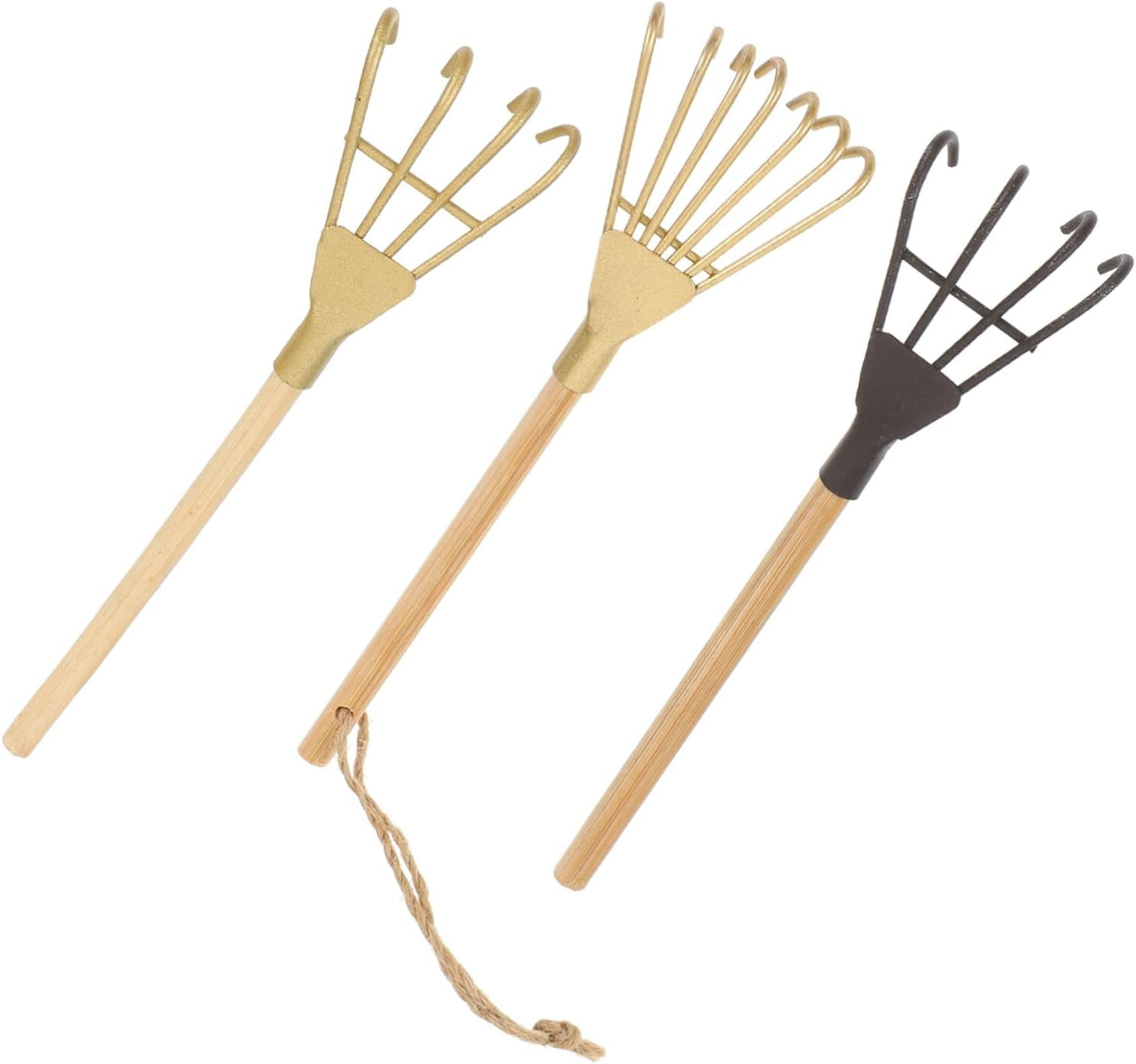 Wellsay 3pcs Mini Grill Rake Home Tools Zen Garden Tools Sand Zen ...