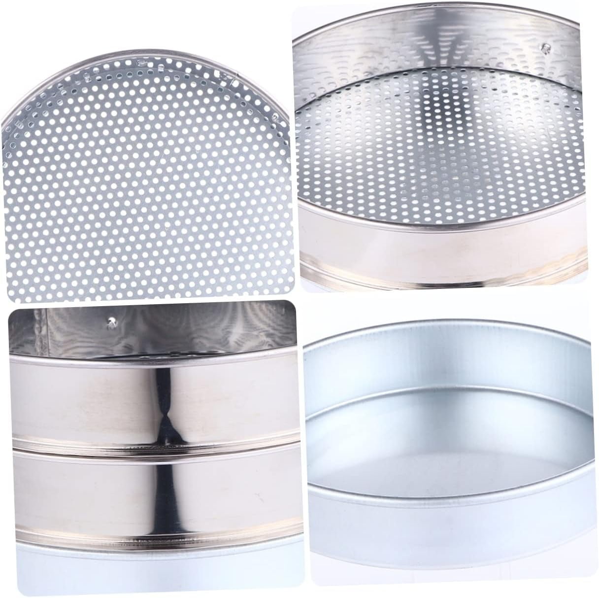 Wellsay 3pcs Screen Frame: Stainless Steel Frame Shovel Silver be ...