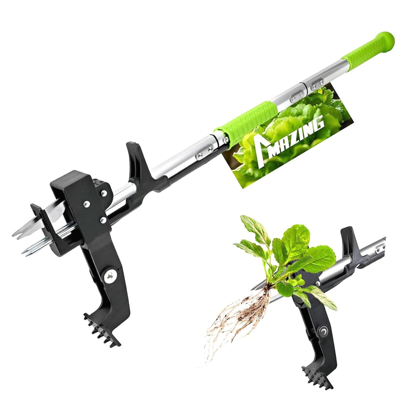 Wellsay 4-Claw 39" Weed Extractor Implement, Length-Adjustable ...