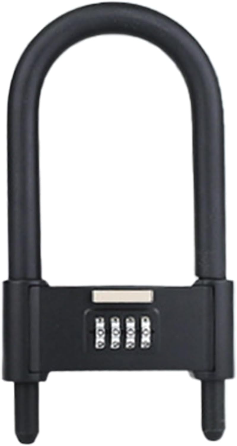 Wellsay 4 Digit Combination Lock Long Shackle Padlock Anti-Shear ...