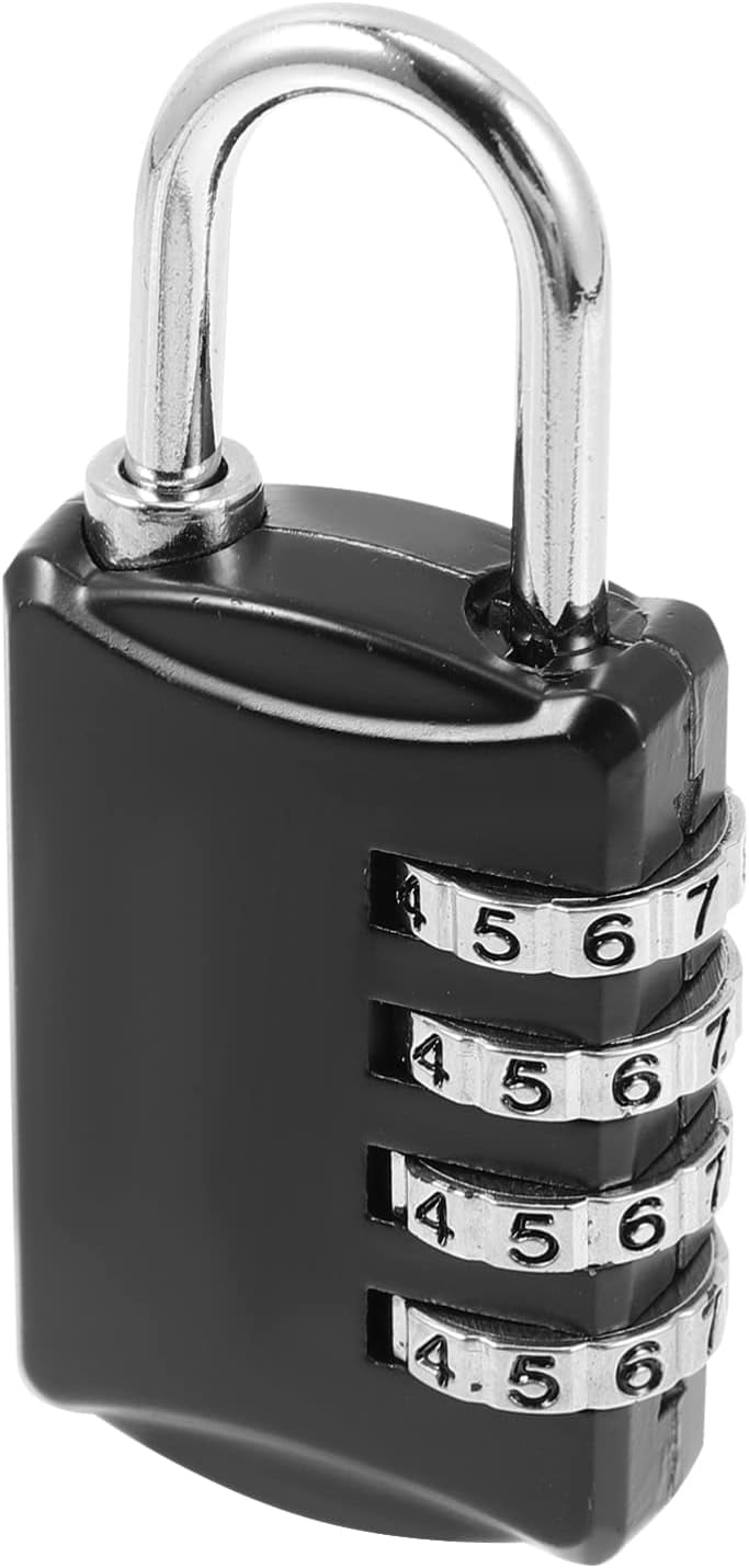 Wellsay 4 Password Lage Lock Padlock Locker Shackle Locker Lock ...