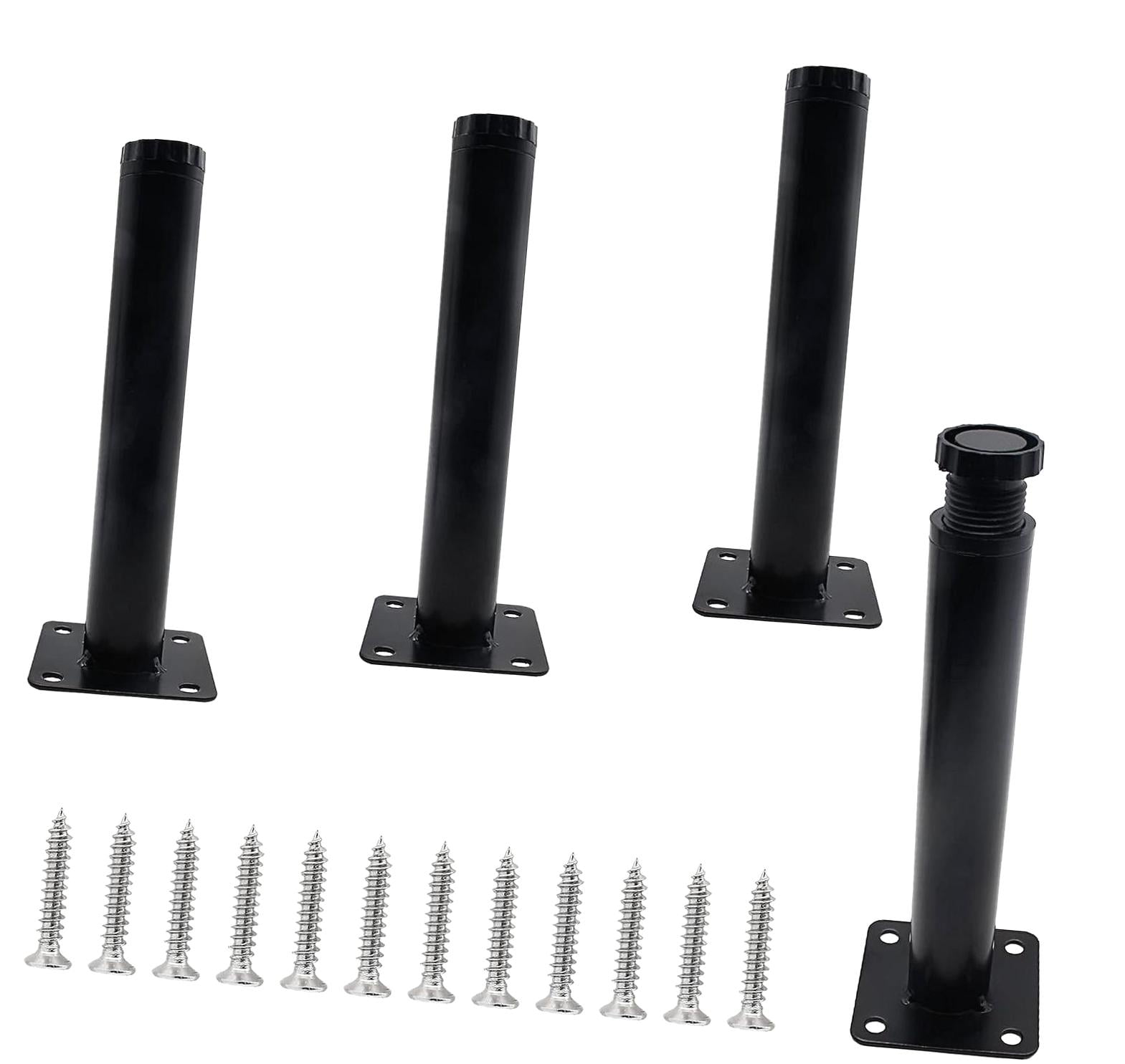Wellsay 4 Piece Adjustable Furniture Supports, 5.7 Inch / 145mm Metal ...