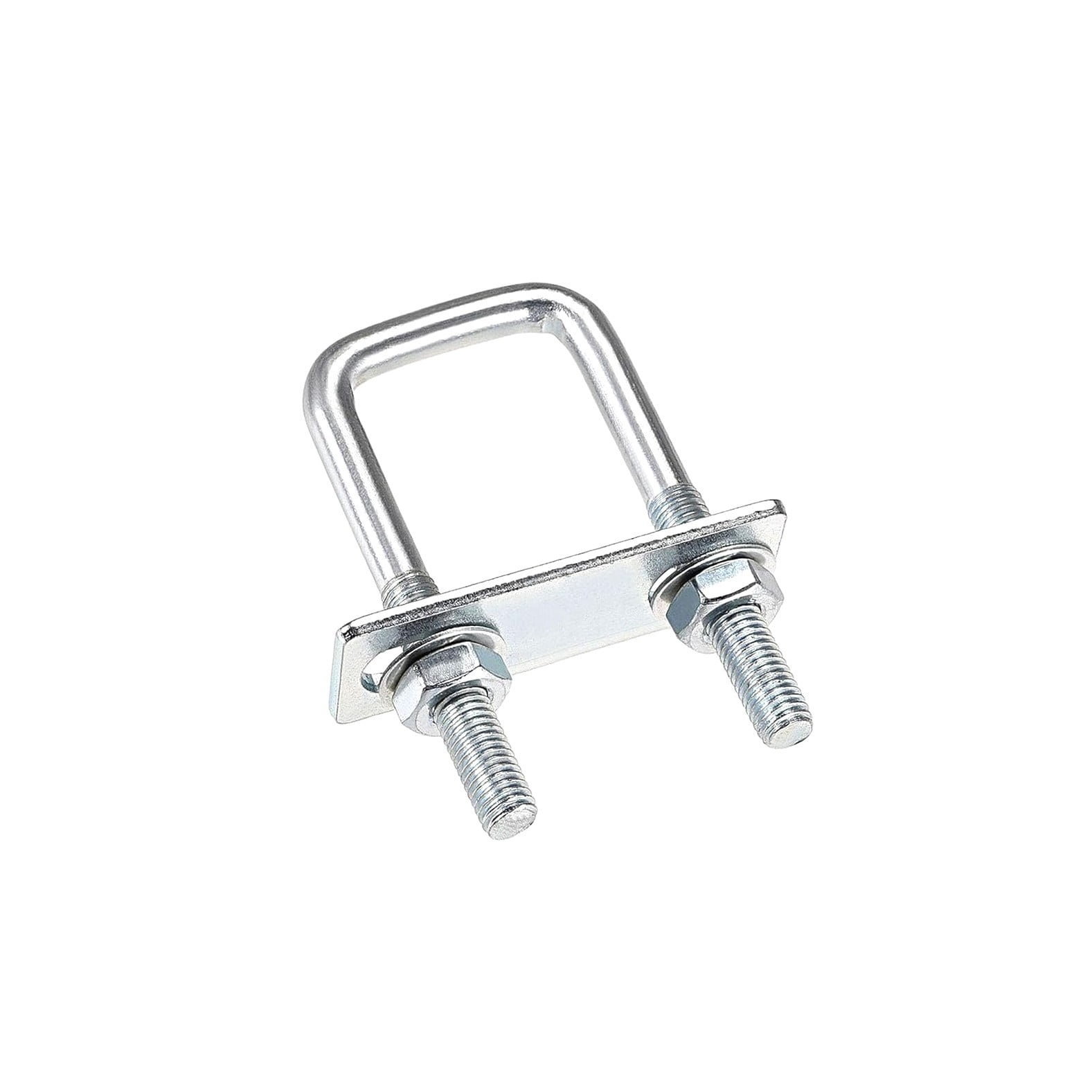 Wellsay 4 Sets M8 Square Bolts, 25mm Inner Width 70mm Length Steel ...
