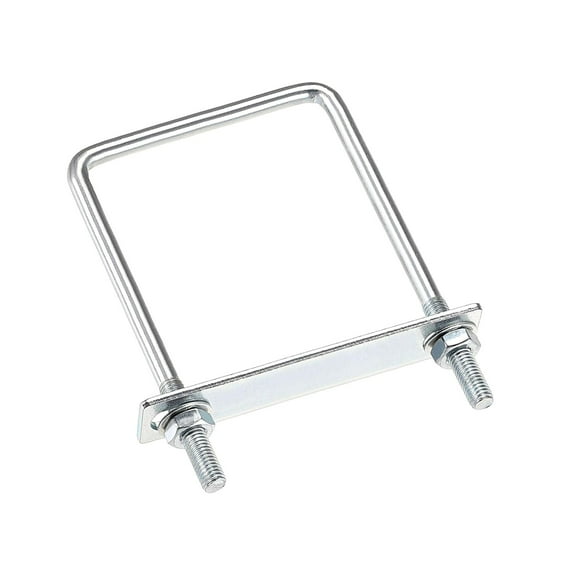 Wellsay 4 Sets M8 Square Bolts, 80mm Inner Width 130mm Length Steel ...