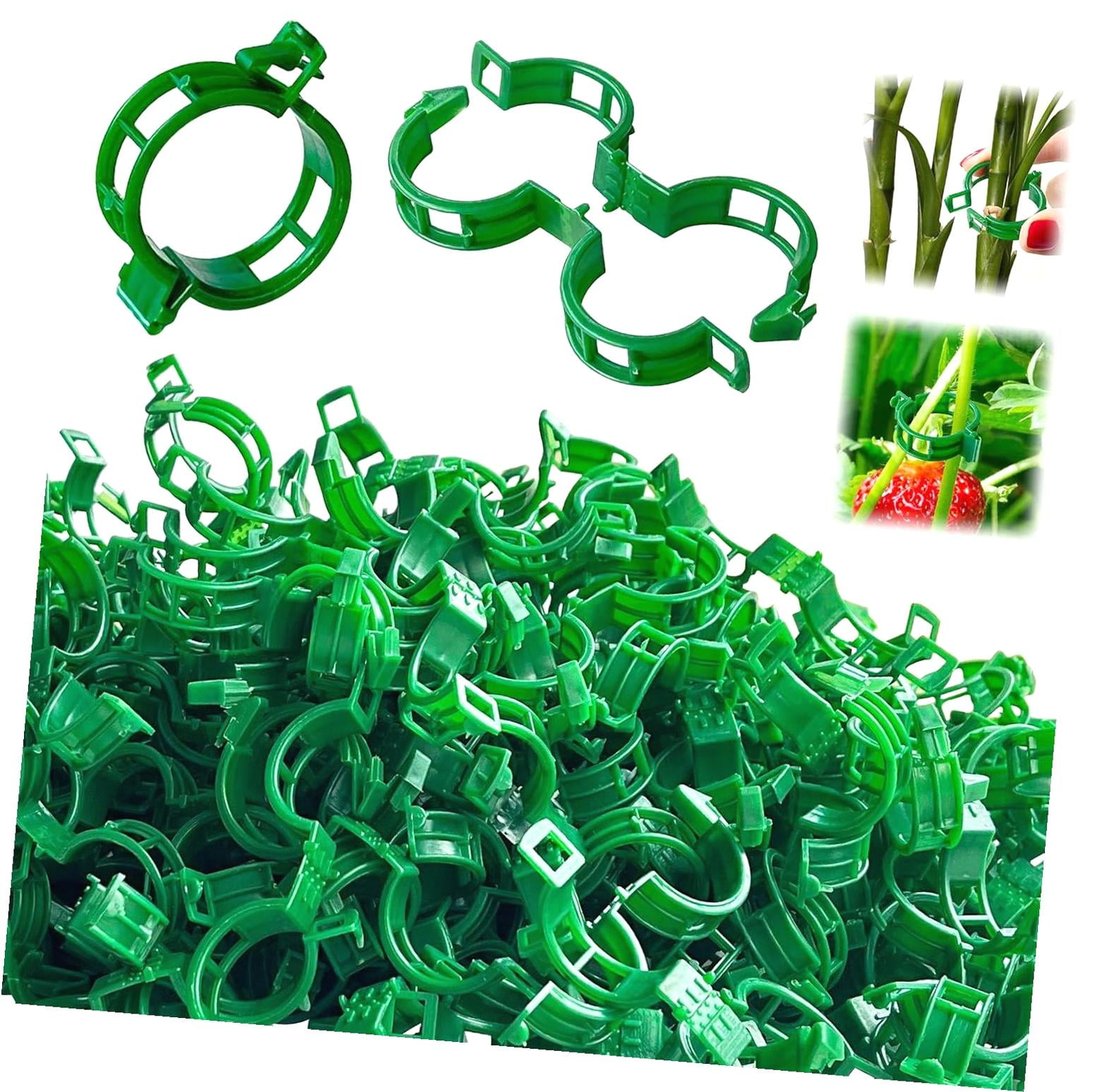 Wellsay 400-Piece Tomato Clips Set, Plastic Vine Supports for Gardening ...