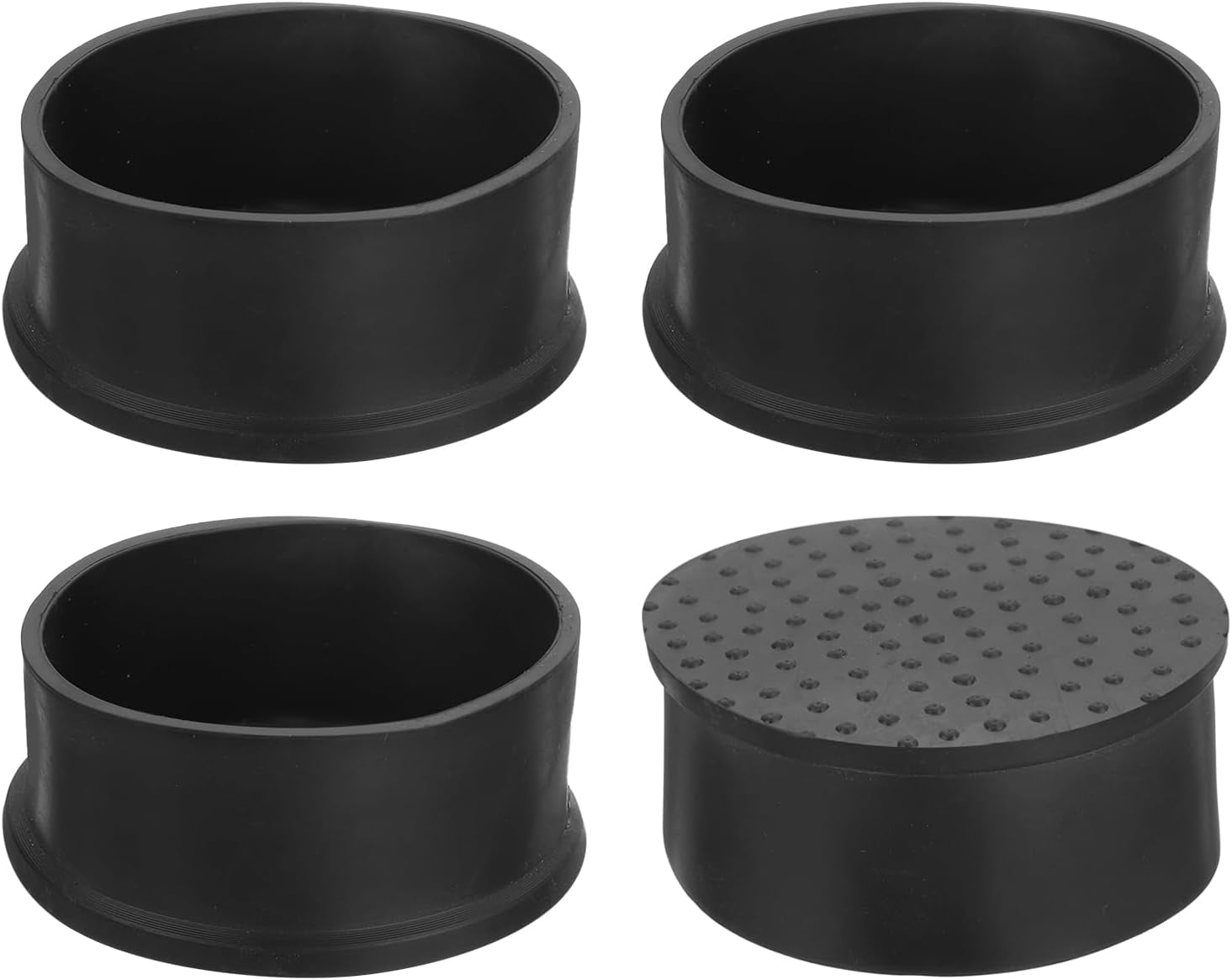 Wellsay 4Pcs Chair Leg Caps, t OD 76mm (3 Inch) Non-Ming PVC Chair Leg ...