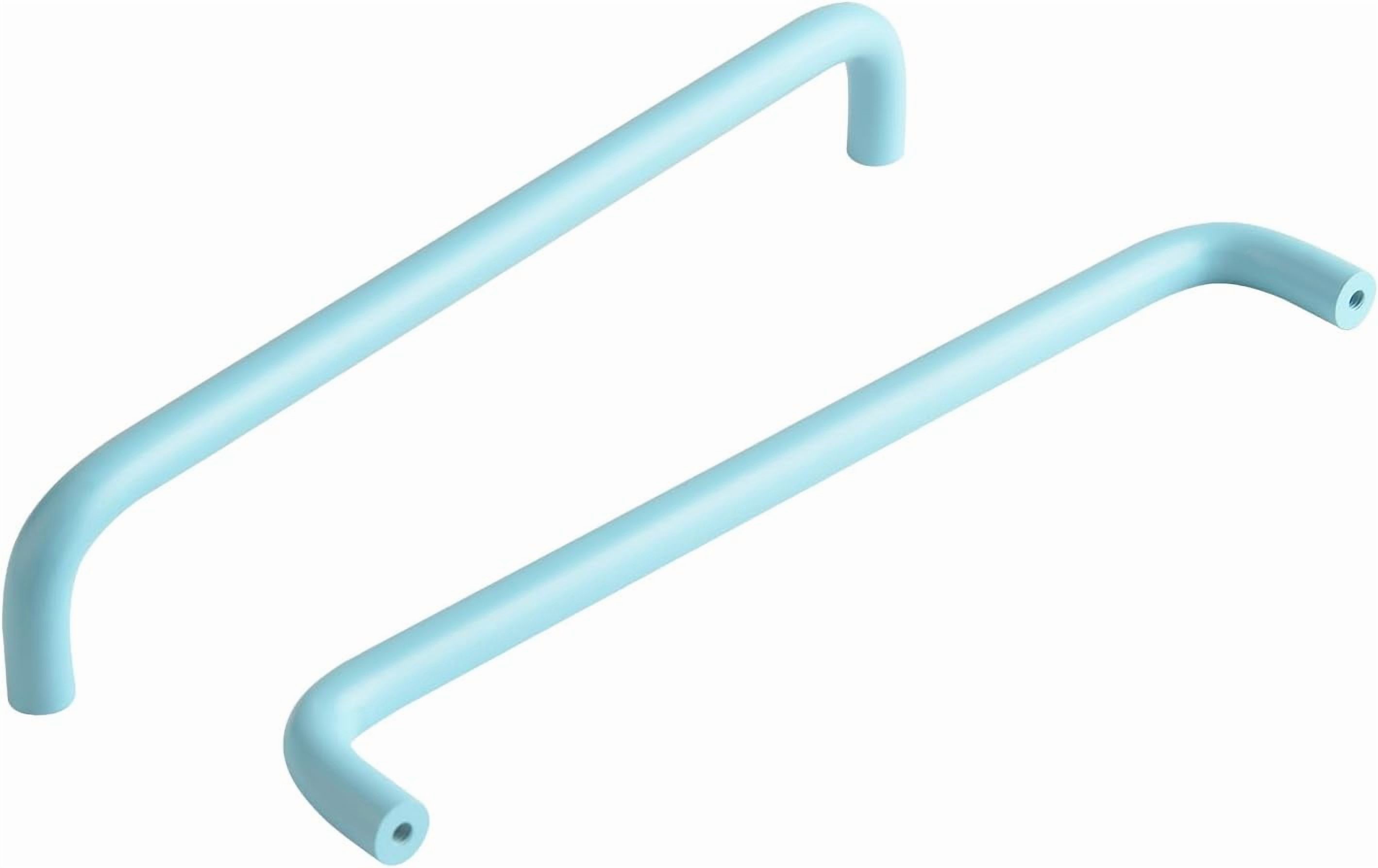 Wellsay 5 Pack Blue Cabinet Handle Drawer Pulls for Furniture 7.6 Inch ...